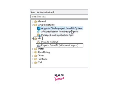 Setting Up Git On Anypoint Studio Scaler Topics