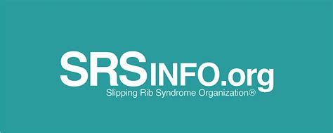Srs Slipping Rib Syndrome Info Slipping Rib Syndrome Rib Subluxation Intercostal Nerve
