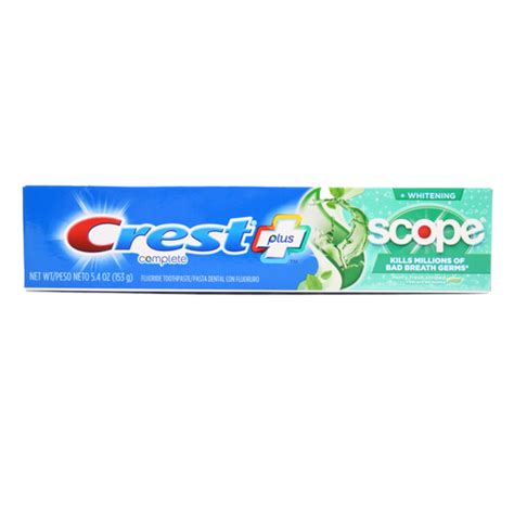 Crest Complete Toothpaste Wscope 54 Oz Jc Sales