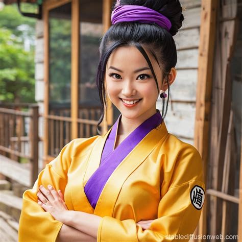 Chichi From Dragon Ball Z Stable Diffusion Online