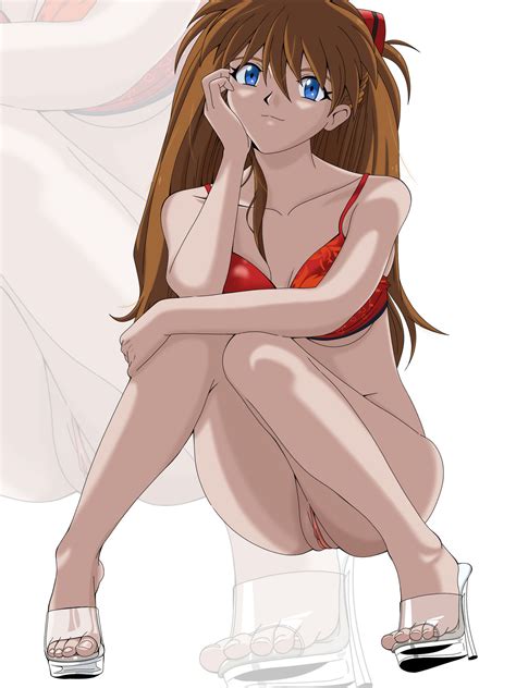 Asuka Langley Soryu Red Bikini By Aniber20 On Deviantart