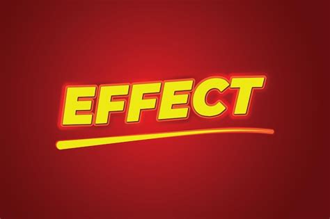 Premium Vector Text Editing Effect