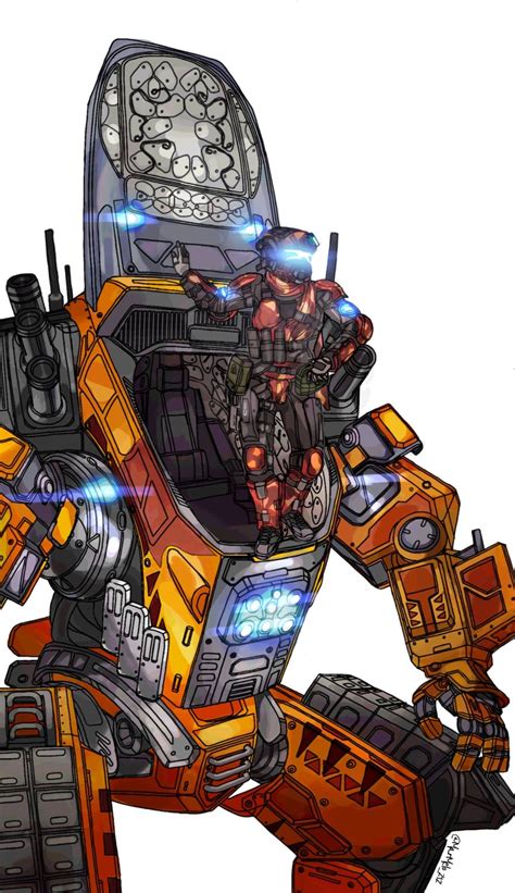 Pilot And Grapple Pilot Titanfall And 1 More Drawn By Kotone A Danbooru