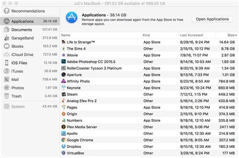 Macos Sierra Save Disk Space With The New Optimize Storage Option Macrumors