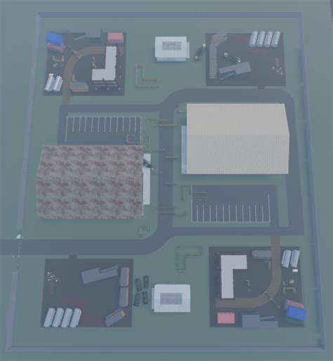 Roblox Fps Pvp Combat Map Construction Site Arena