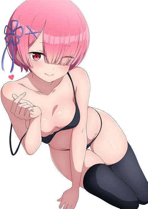 Ram Re Zero Kara Hajimeru Isekai Seikatsu Drawn By Nishizuki Shino Danbooru