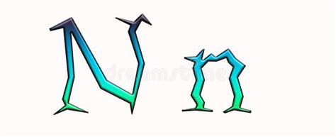 Quake övertoning Sans Serif Alfabet Bokstäver Calligraphy Letter Typeface Typography Unik Stock