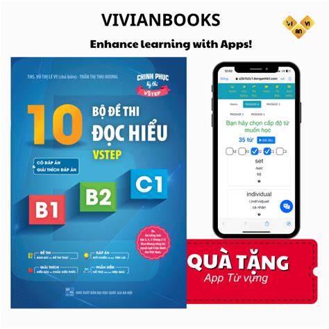 Sách 10 Bộ đề Thi Đọc Hiểu Vstep B1 B2 C1 Tiếng Anh Bậc 3 4 5 Ôn Thi Toefl Ibt Vstep Reading