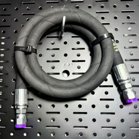 38” X 96” 5000psi Hydraulic Hose Assembly With 8 Female Jic37° Ends