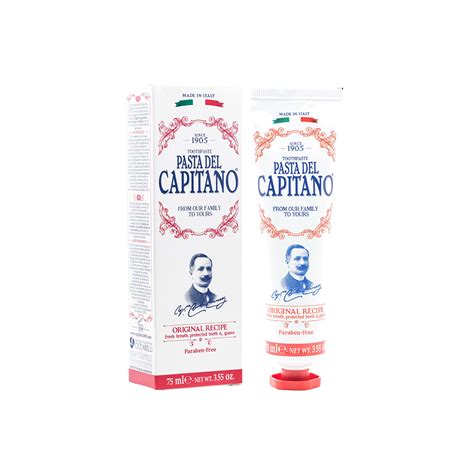 Pasta Del Capitano Original Recipe Toothpaste 75ml – Sasa Global eShop