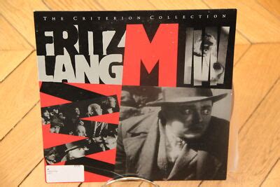M Fritz Langs 356 1931 Laserdisc Ld Ntsc Drama Criterion Collection