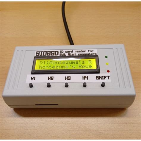sio2sd sd card reader for 8 bit atari computers etsy