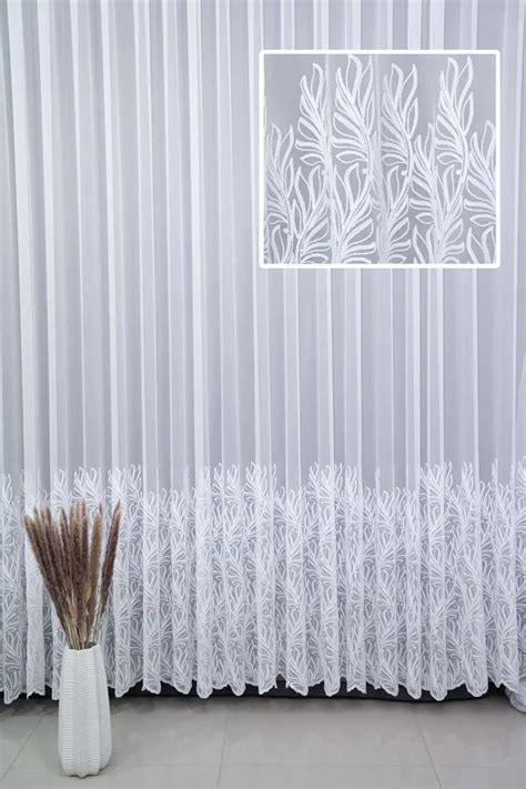 Тюль Бамбук T825w ціна 285 грн Aleyashtor Україна