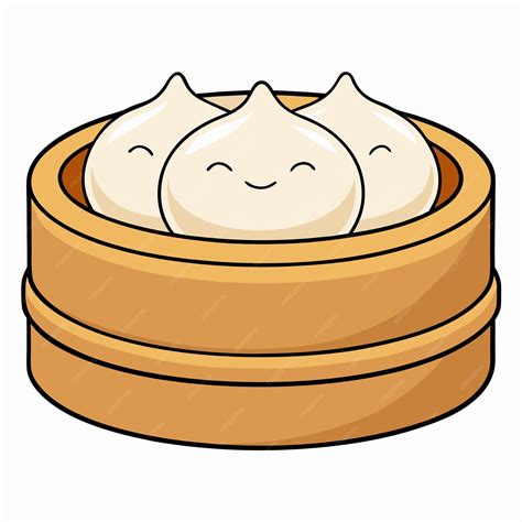 Dim Sum Vector Art Premium Ai Generated Vector