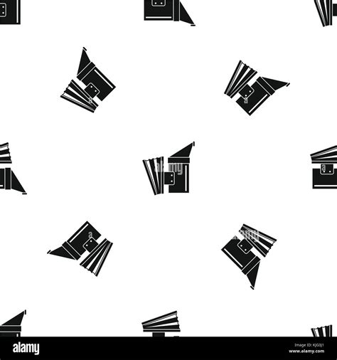 Fumigation Pattern Seamless Black Stock Vector Image And Art Alamy
