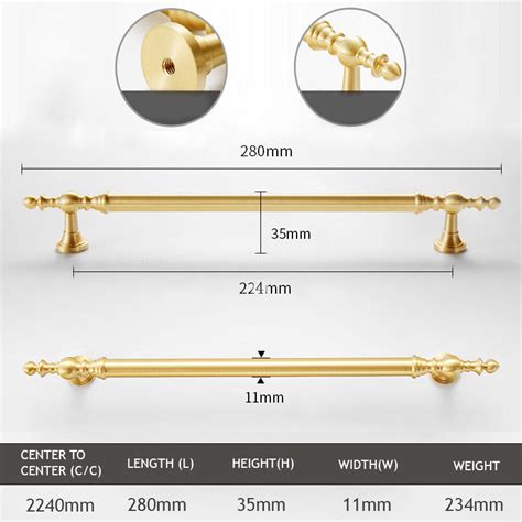 Regal Solid Brass With Brushed Brass Finish Luxhandles