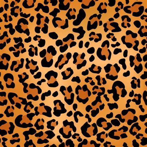 Premium Vector Leopard Print Pattern