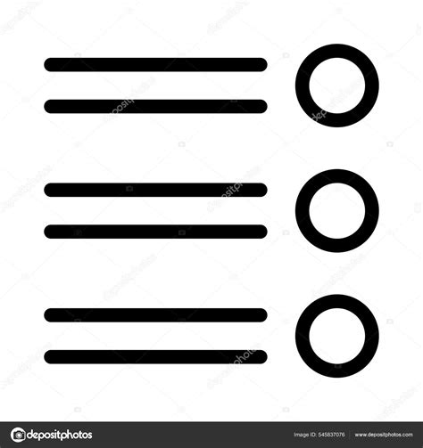 Manage Work Progress Followed Circular Checkbox Stock Vector Image By