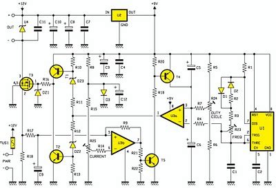 Schema Variateur De Vitesse Pour Moteur Cc Courant Continu