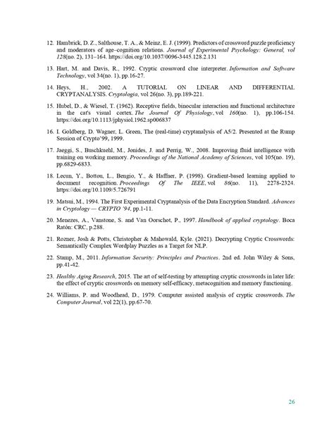 Github Siva Suriya Trcryptanalysis Using Fluid Intelligence Decrypting Cryptic Crosswords