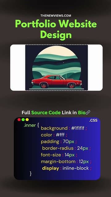 portfolio website design shorts coding codinglife coder javascript