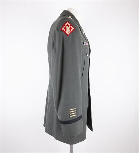 Vietnam War Us Army Class A Dress Jacket 18th Engineer Brigade Macv