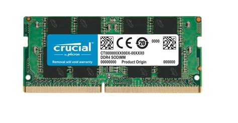 Модуль памяті для ноутбука Sodimm Ddr4 16gb 3200 Mhz Micron Ct16g4sfra32a Придбати за
