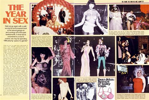 The Year In Sex Pipe And PJs Pictorials