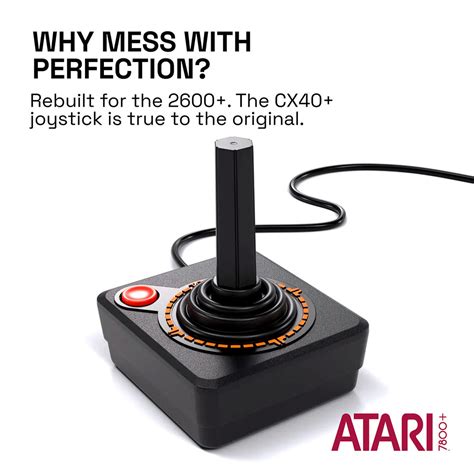 Cx40 Joystick Official Atari Video Game Console Accessories Atari®