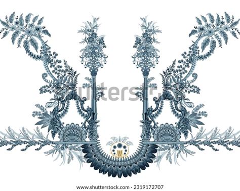 Traditional Monotone Colour Combination Composition Ethnic Stock