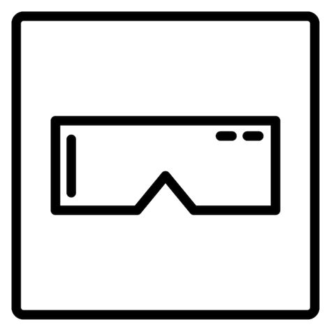 Premium Vector Vr Glasses Vector Illustration