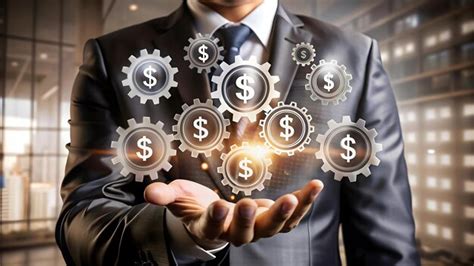 Futuristic Ai Automation And Dollar Flow Frame Concept Illustrating Cost Reduction With Copy