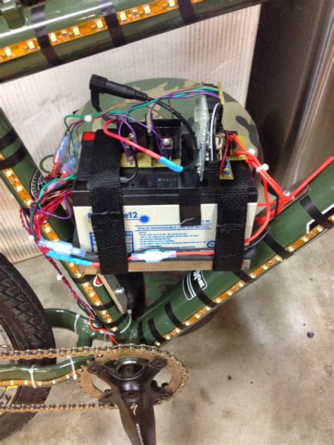 Matthew McMillan LED Light Up Bicycle