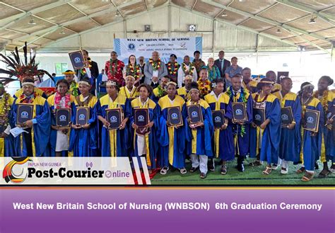 West New Britain School Of Nursing Celebrates 6th Graduating Class Post Courier