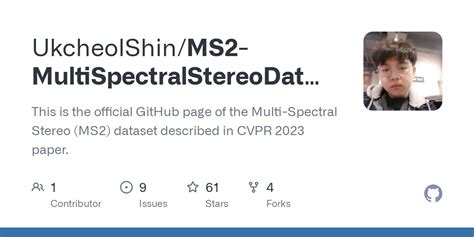 github ukcheolshin ms2 multispectralstereodataset this is the official github page of the