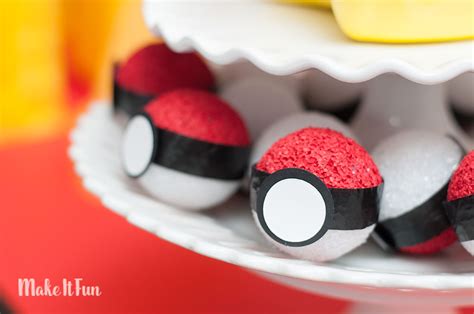 Easy DIY Pokémon Poké Balls Make It Fun Blog