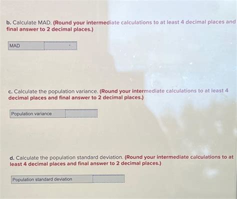 Solved Consider The Following Population Data A Calculate Chegg