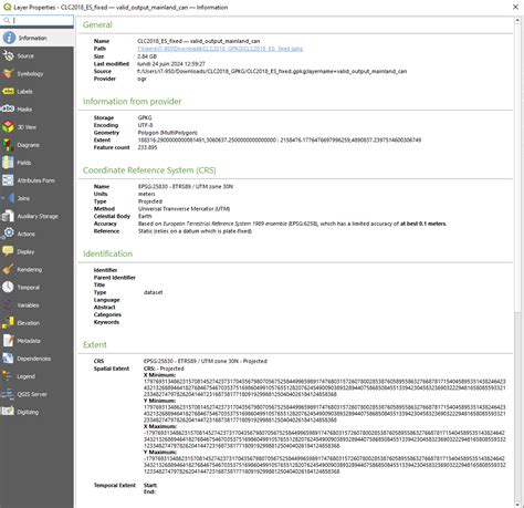 Displaying Two Different Layers In The Same Coordinate Systems In Qgis Geographic Information