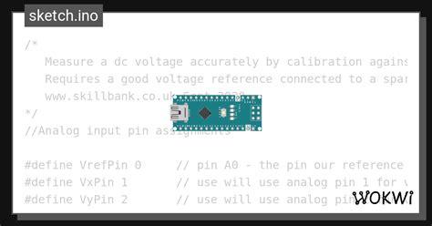 DC Voltage Calibration Wokwi Arduino And ESP32 Simulator