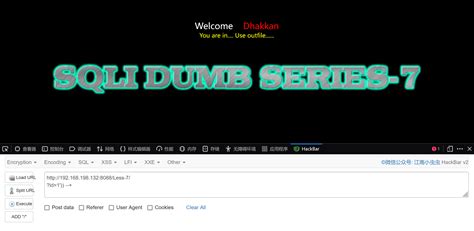 Sqli Labs靶场通关笔记：第7 8关 布尔盲注sqlmap对sqlilabs靶场进行盲注 Csdn博客
