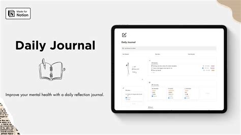 Daily Journal Minimal Personal Template