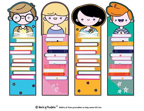 cute bookmarks 80 cute printable bookmarks world of printables