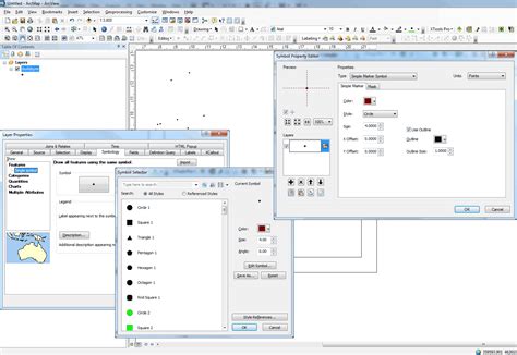 Arcgis Why Does ArcMap Export Circles Instead Of Diamonds Geographic Information