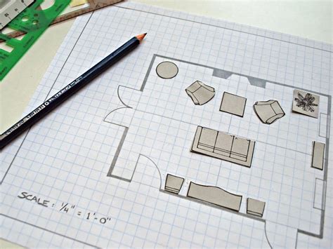 How To Draw A Room On Graph Paper