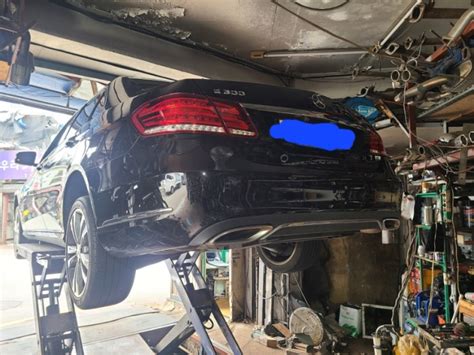 서울 동대문구 장안동 벤츠 E300 배기 마후라수리 마후라 머플러 소음기 수입차 용접 알곤용접 브레이크 드럼연마 장안평 장한평 마후라전문점 세신마후라 네이버 블로그