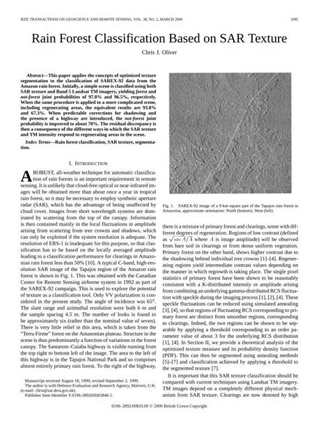 Pdf Rain Forest Classification Based On Sar Texture Dokumentips