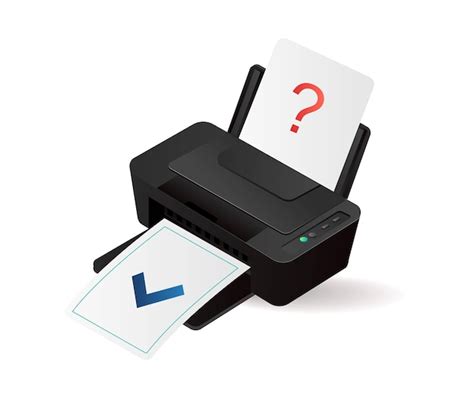 컴퓨터 및 스마트폰 개념 아이소메트릭 그림의 하드 프린터 프리미엄 벡터