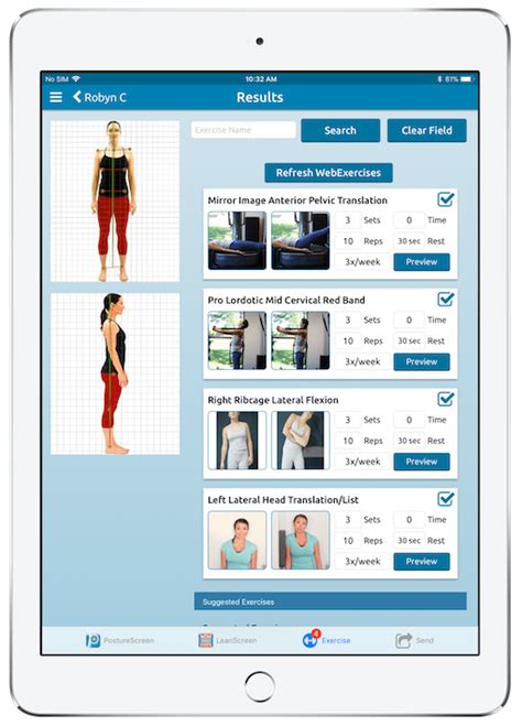 Posturescreen Uses Augmented Reality Assisted Posture Analysis For Assessment Evaluations App