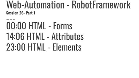 261 Html Forms Attributes Elements Youtube