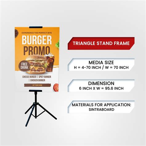 Triangle Stand Frame